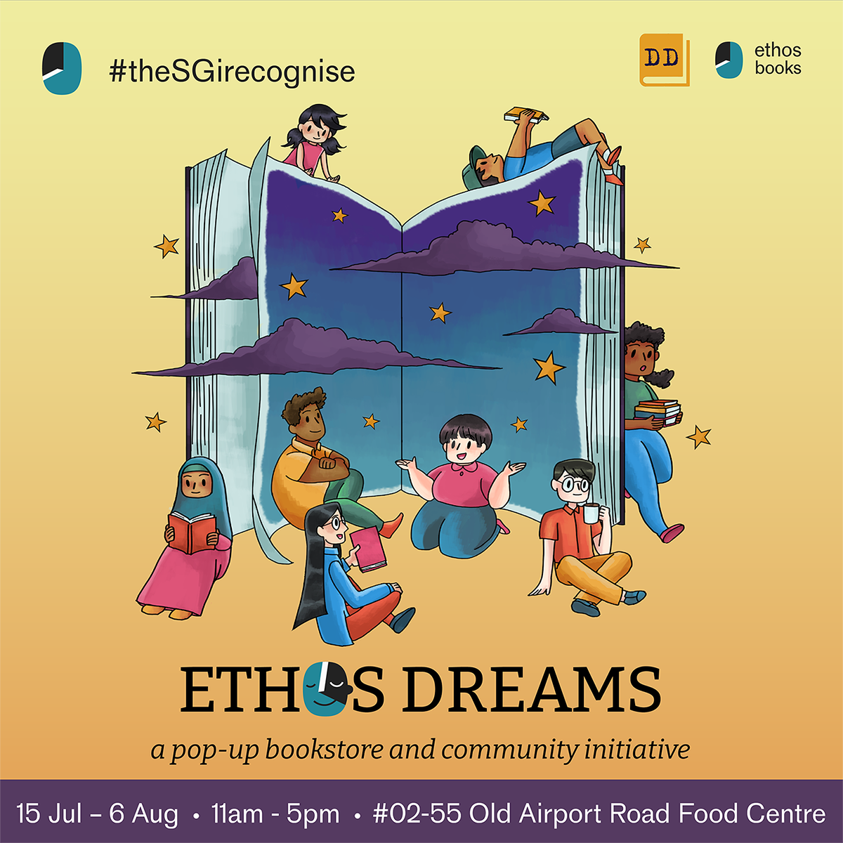 Ethos Dreams: a pop-up bookstore and community initiative – Ethos Books